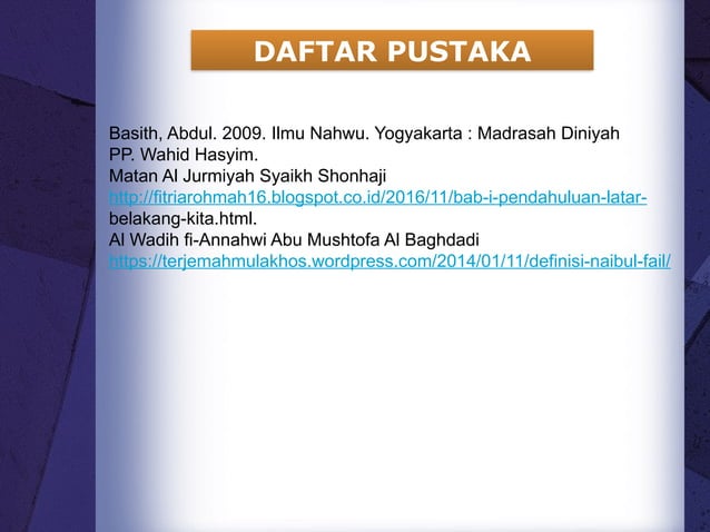 Tugas Presentation Nahwu Marfu'atul Asma.pptx | Free Download