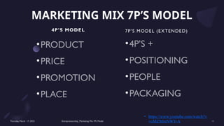 Presentation_Marketing Mix 7P's Model.pptx