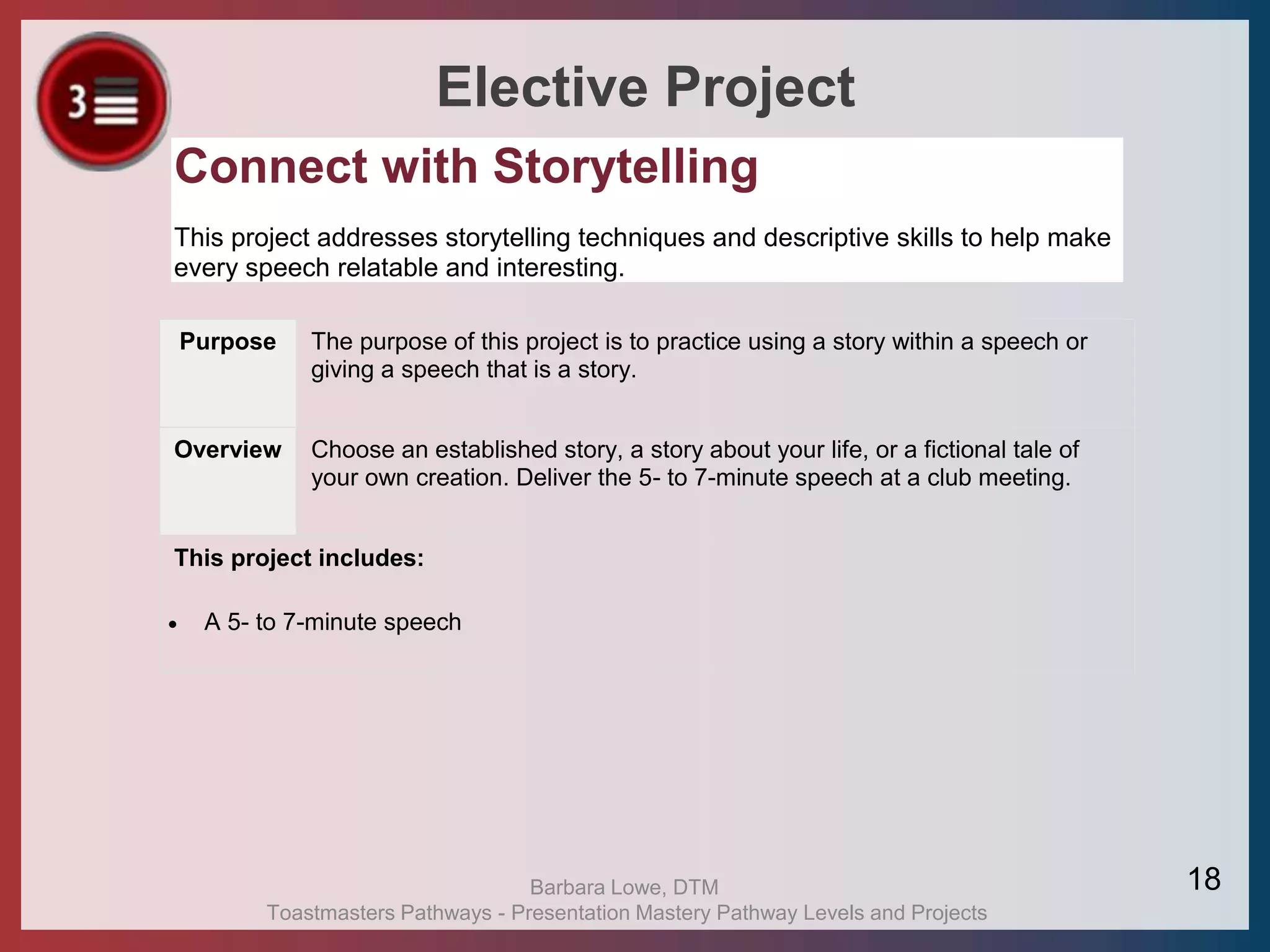Presentation Mastery Pathway Levels and Projects | PPTX
