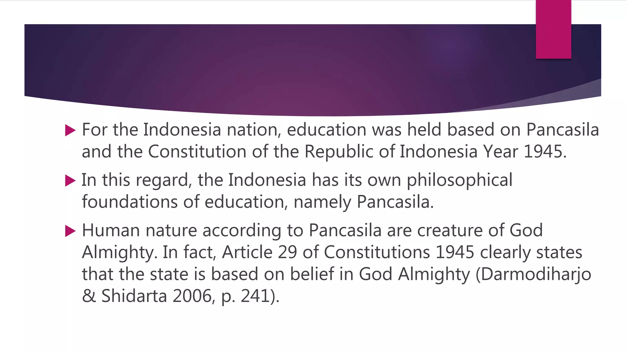 Theoretical Examination of Pious Child Character as A Part of Validation of Assessment ...