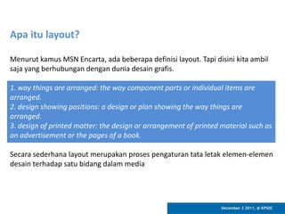 (sedikit) tentang layout | PPTX