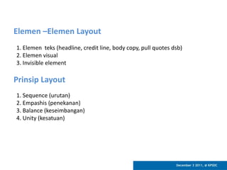 (sedikit) tentang layout | PPTX