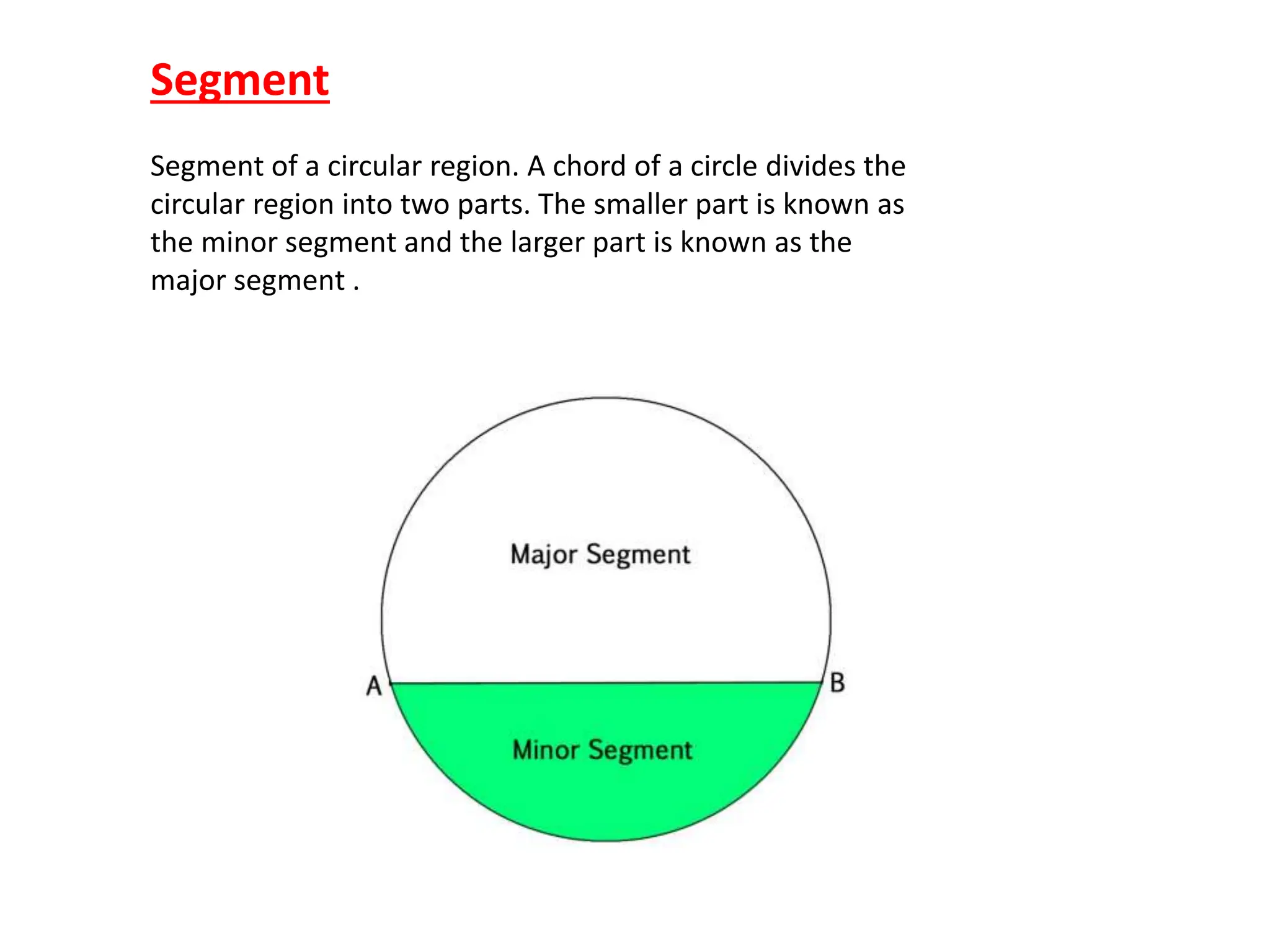 Presentation on the topic of mathematics - Circle | PPTX