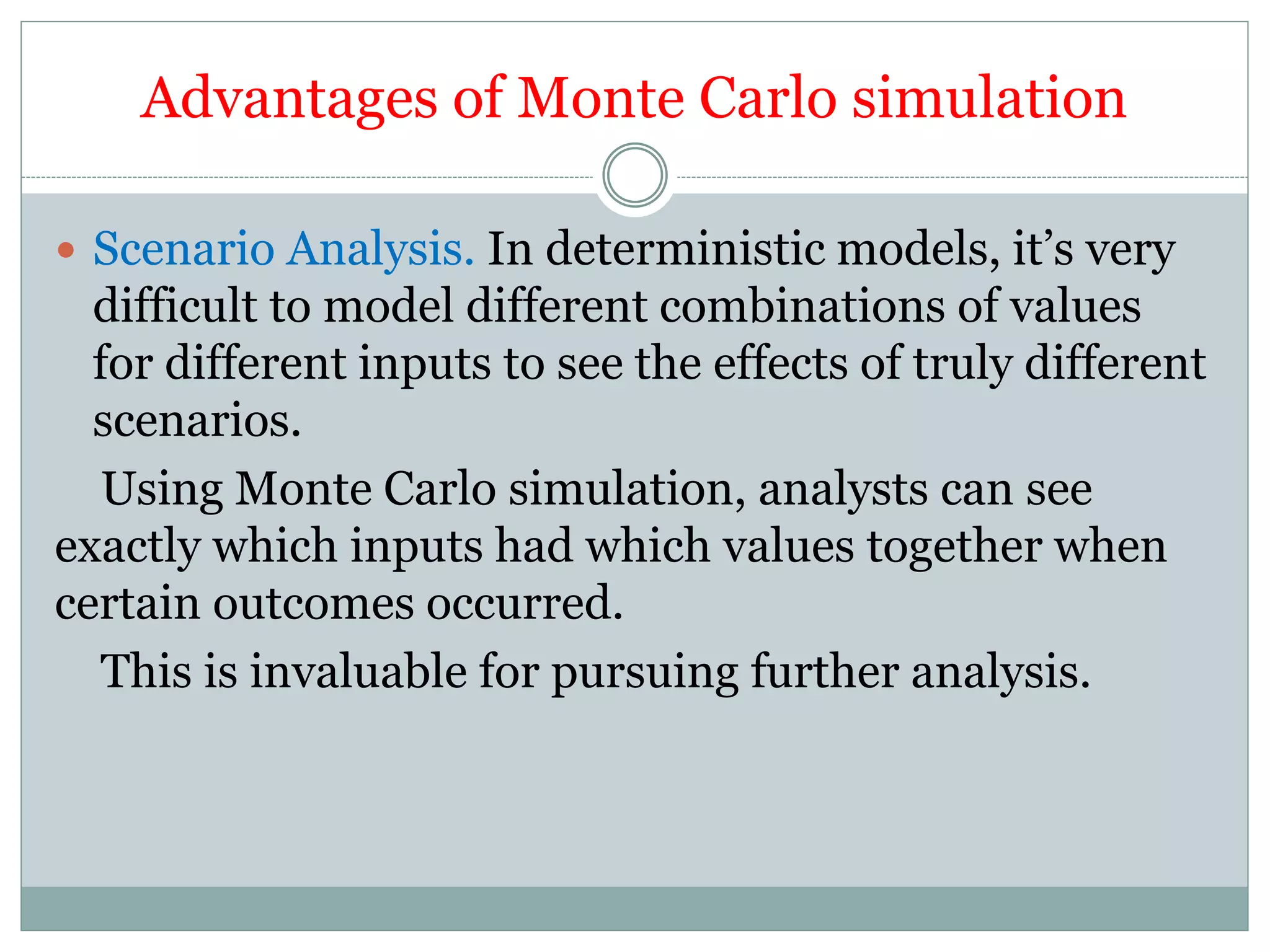 Monte Carlo Simulation | PPTX