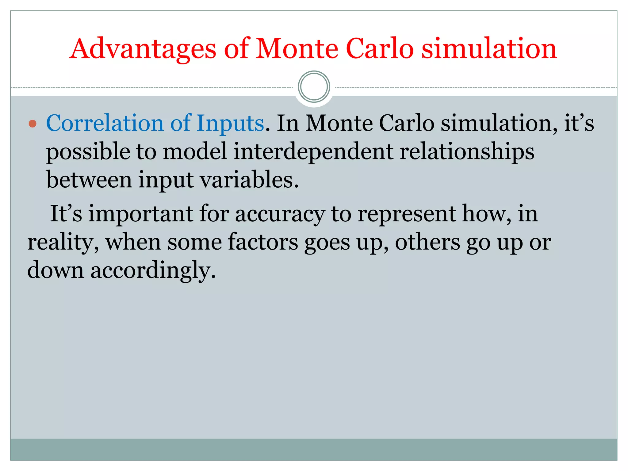 Monte Carlo Simulation | PPTX