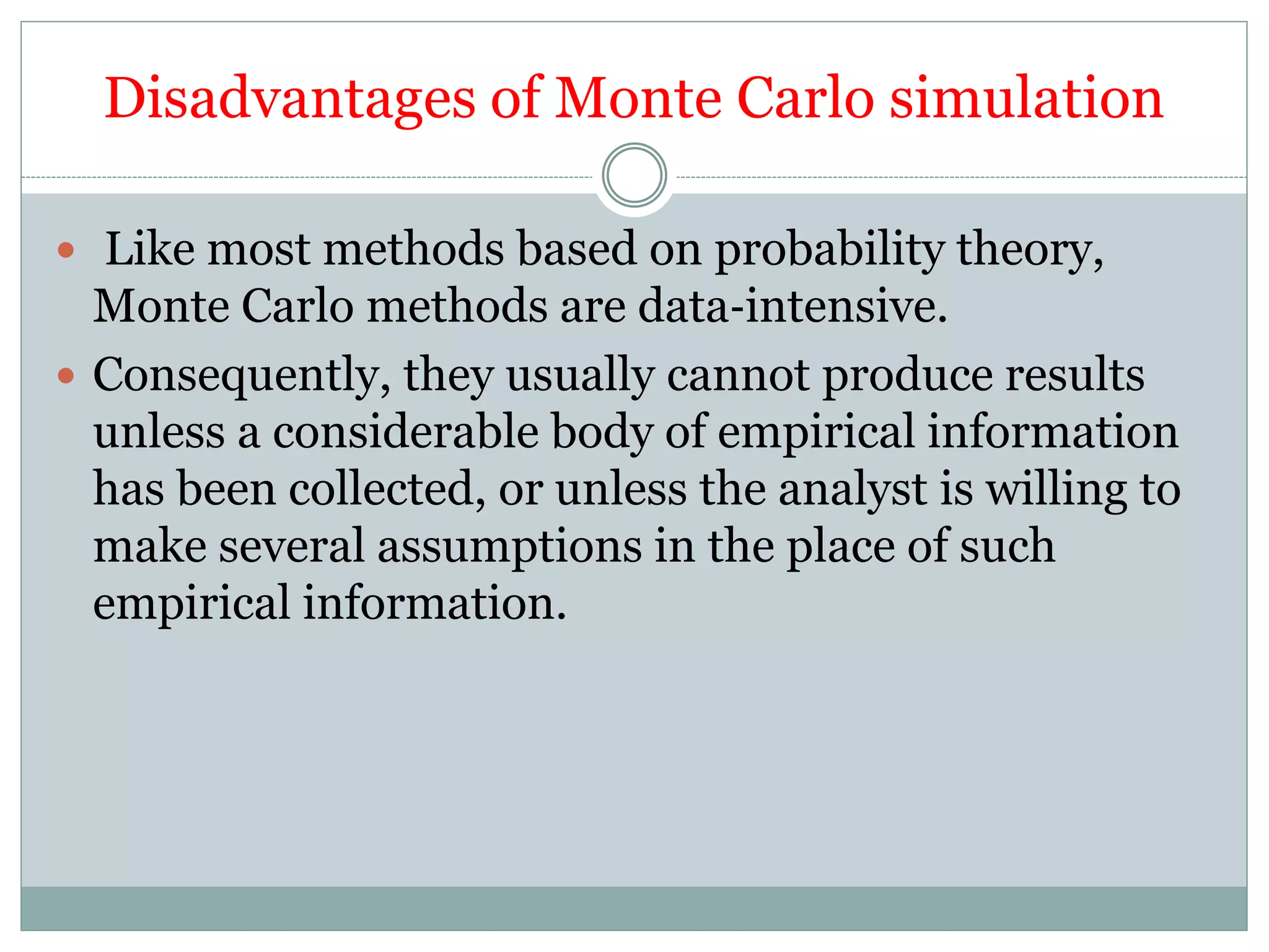Monte Carlo Simulation | PPTX