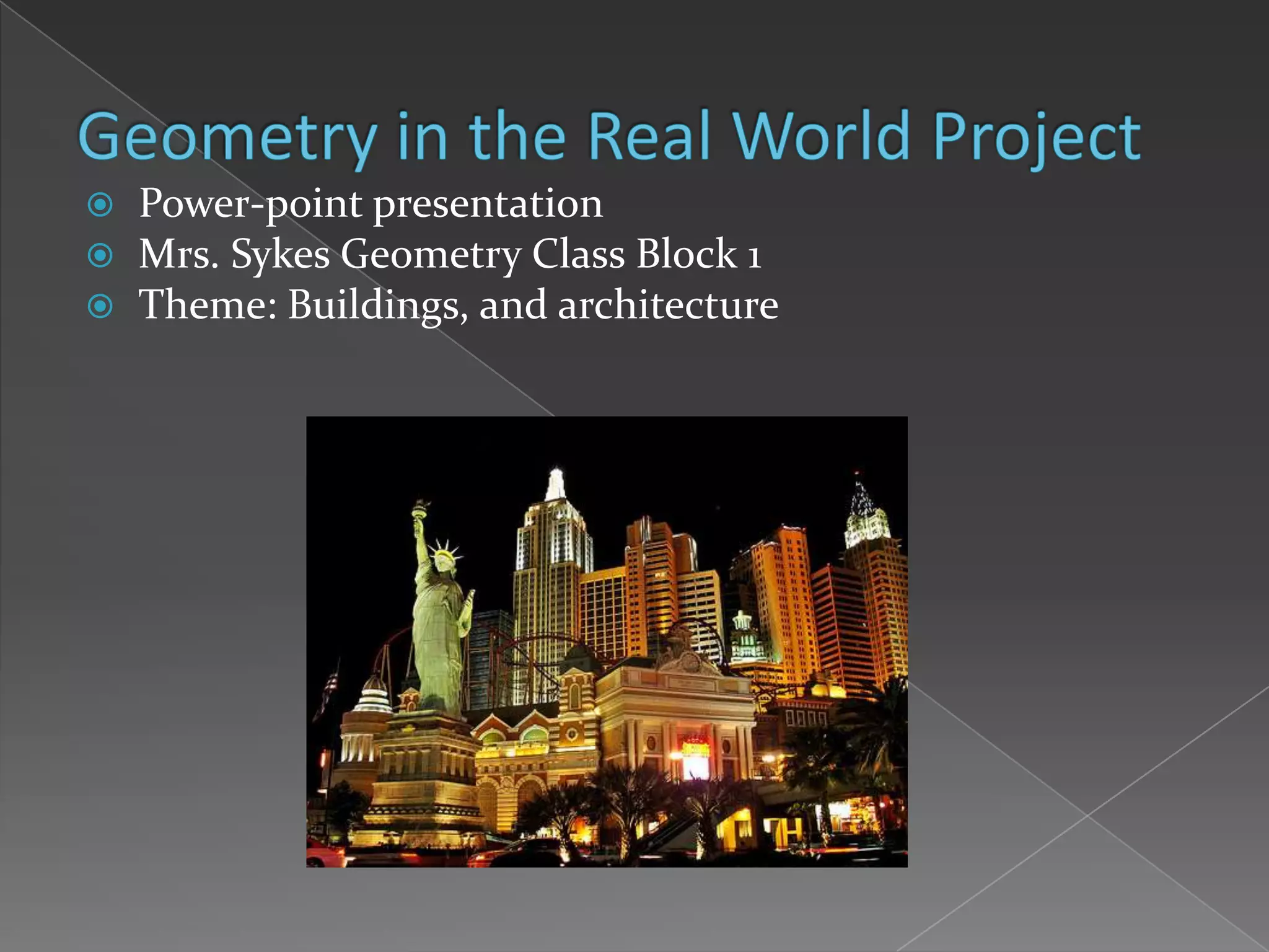 Presentation Math In The Real World | PPT