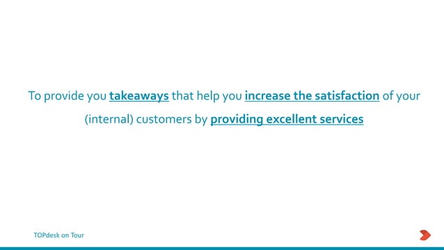 TOPdesk Service Excellence Maturity Model | PPT