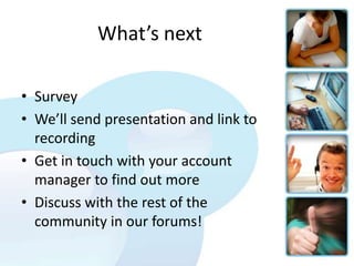 Maximising the usage of Learning Pool's DLE forums | PPTX