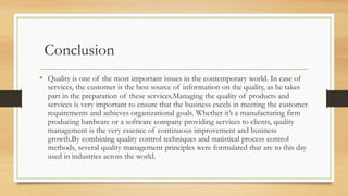 Service Quality Management | PPTX