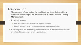Service Quality Management | PPTX