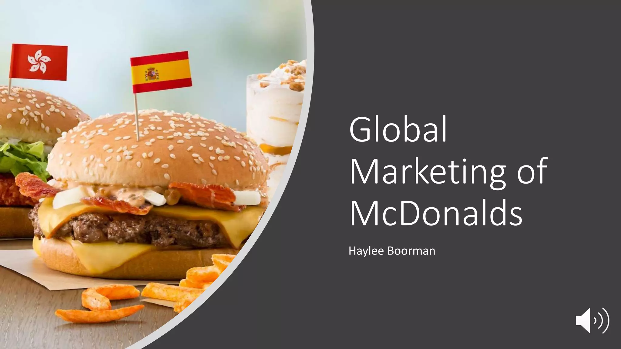 Global Marketing of McDonalds | PPTX