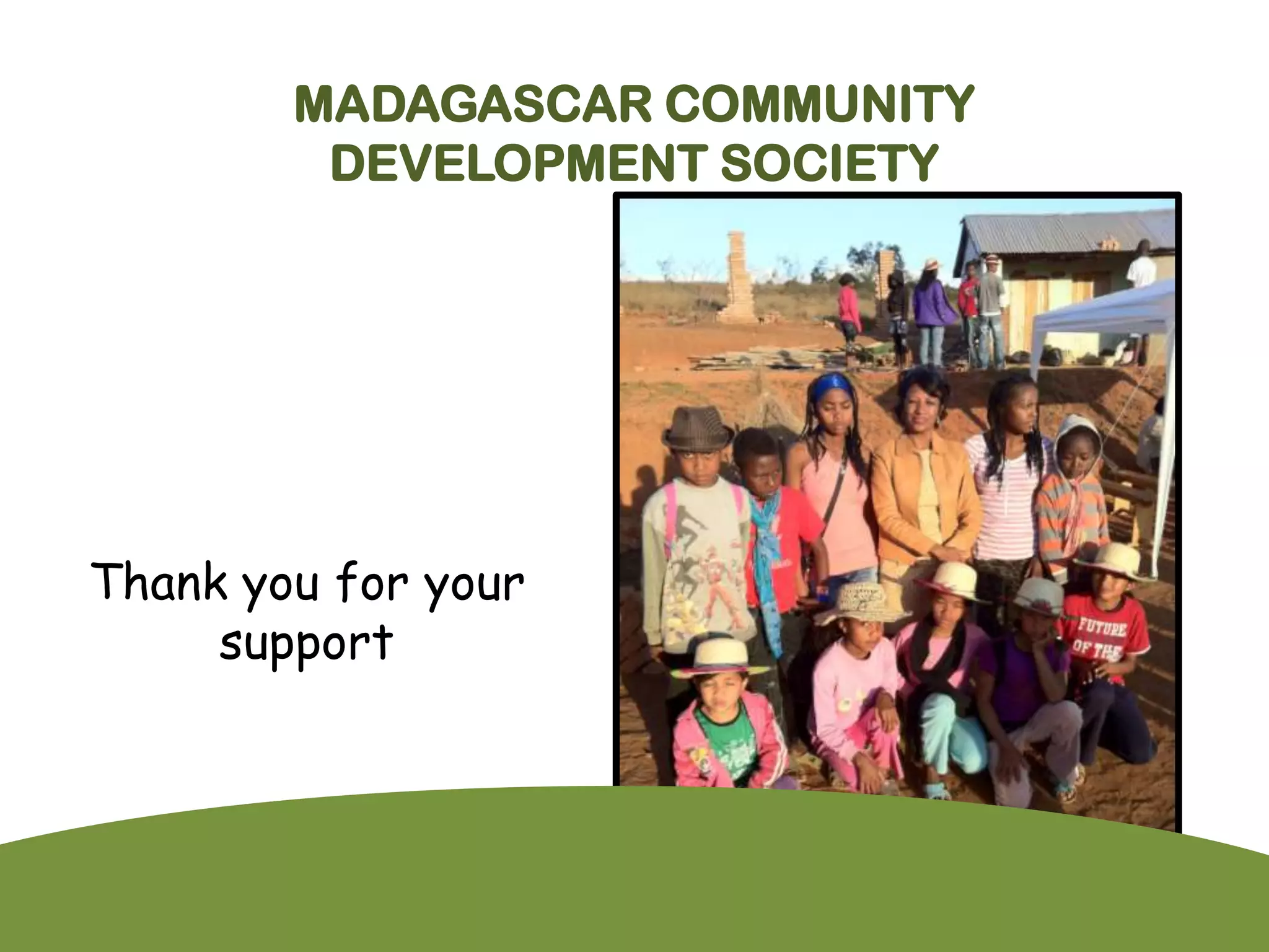 Madagascar Community Development Society -Presentation | PPTX