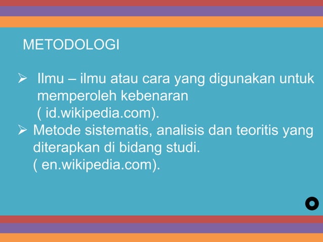 METODOLOGI DESAIN | PPTX