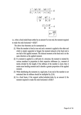 Presentation Moment Distribution Method | PDF