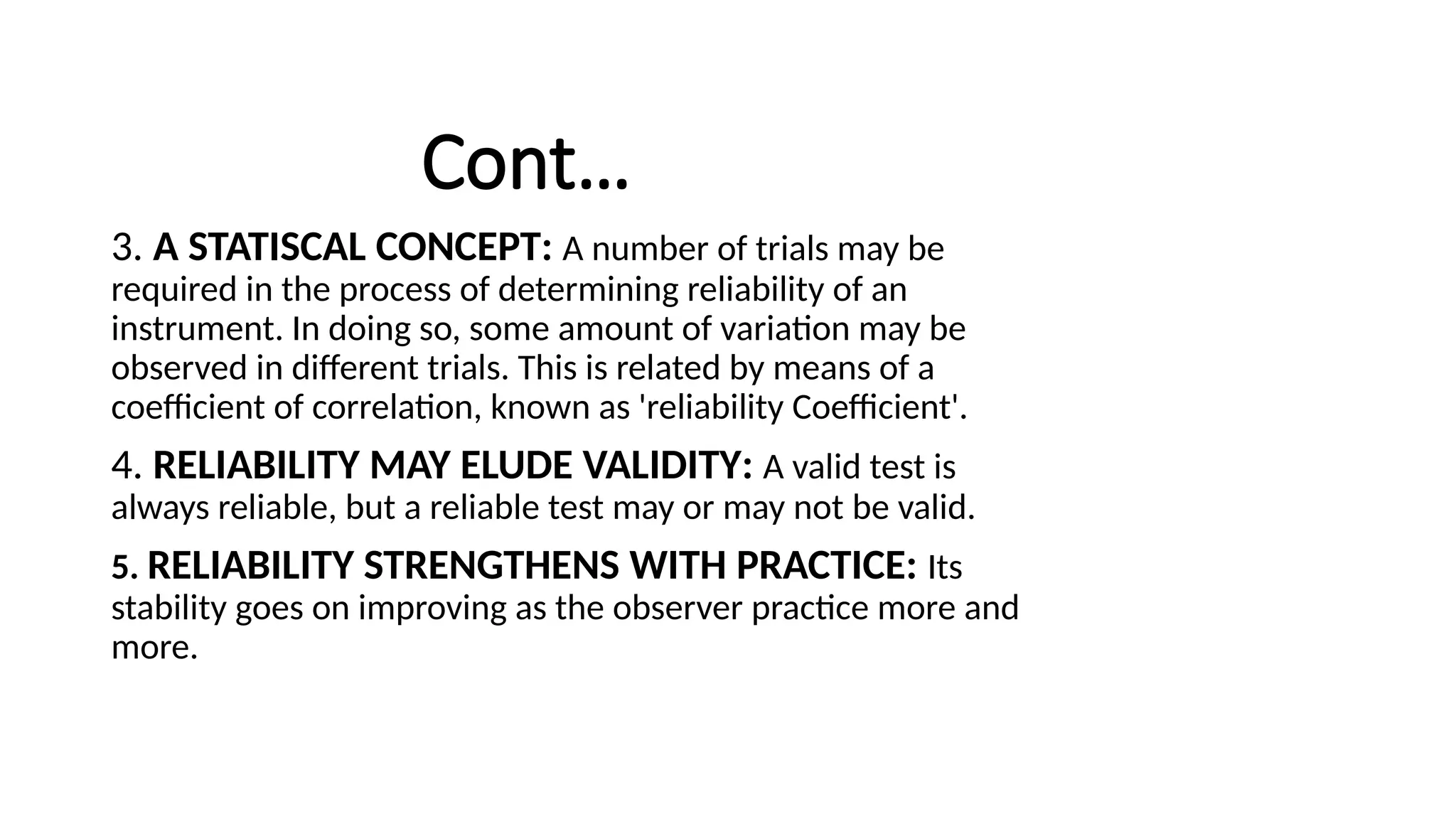 concept of reliability (measurement and evaluation) .pptx