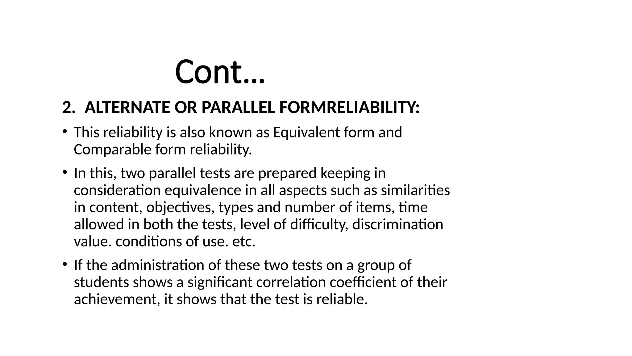 concept of reliability (measurement and evaluation) .pptx