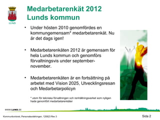 Presentation medarbetarenkät skolledarforum 19 okt | PPT | Careers