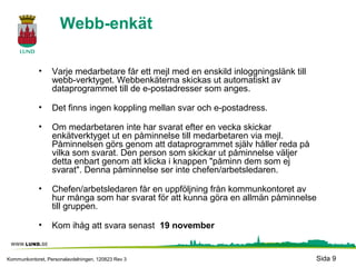 Presentation medarbetarenkät skolledarforum 19 okt | PPT | Careers
