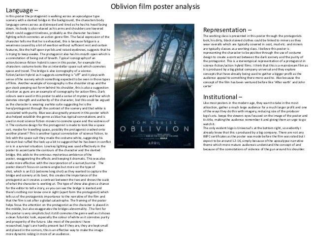 Film posters analysis