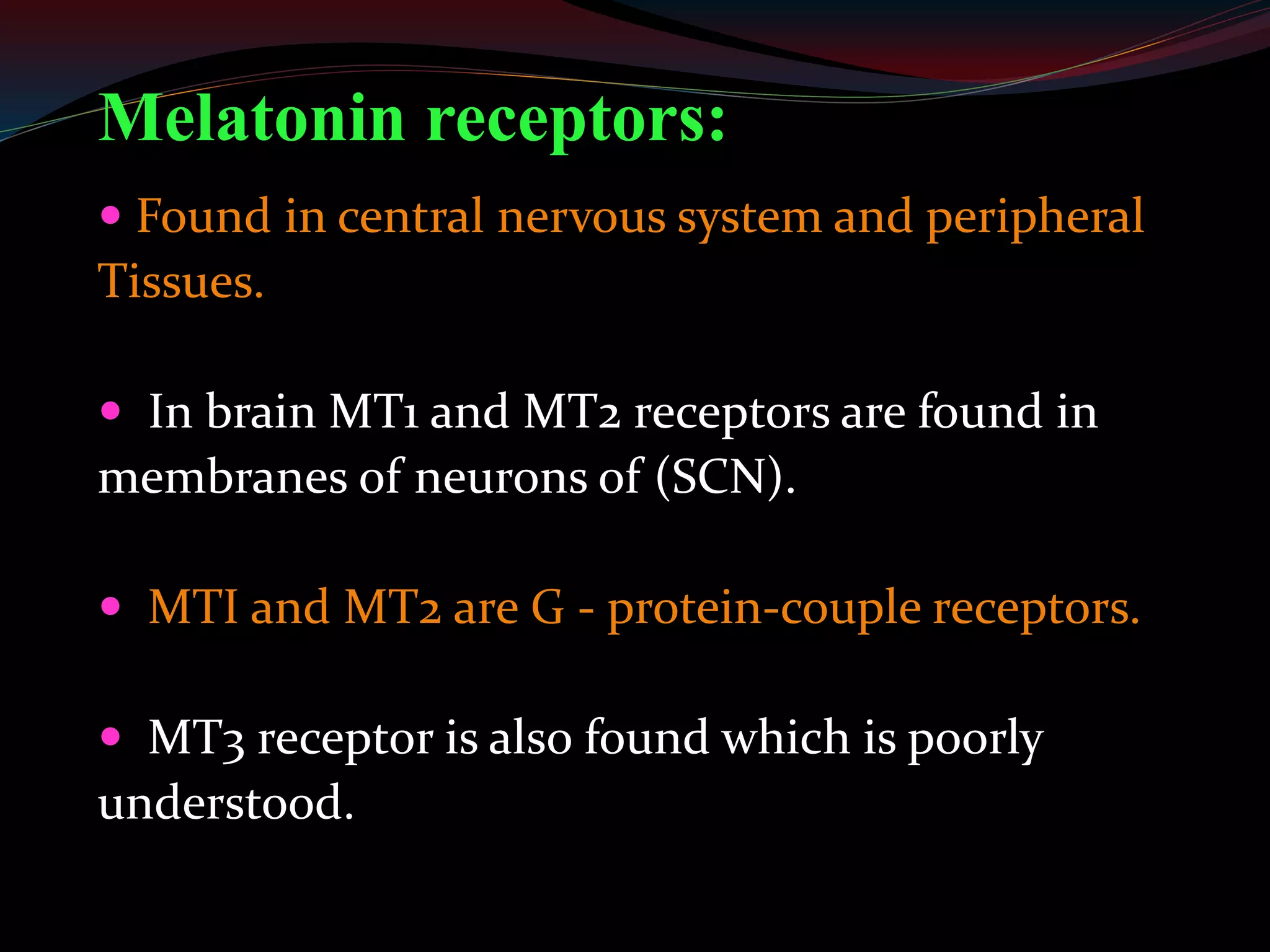 Presentation melatonin | PPTX