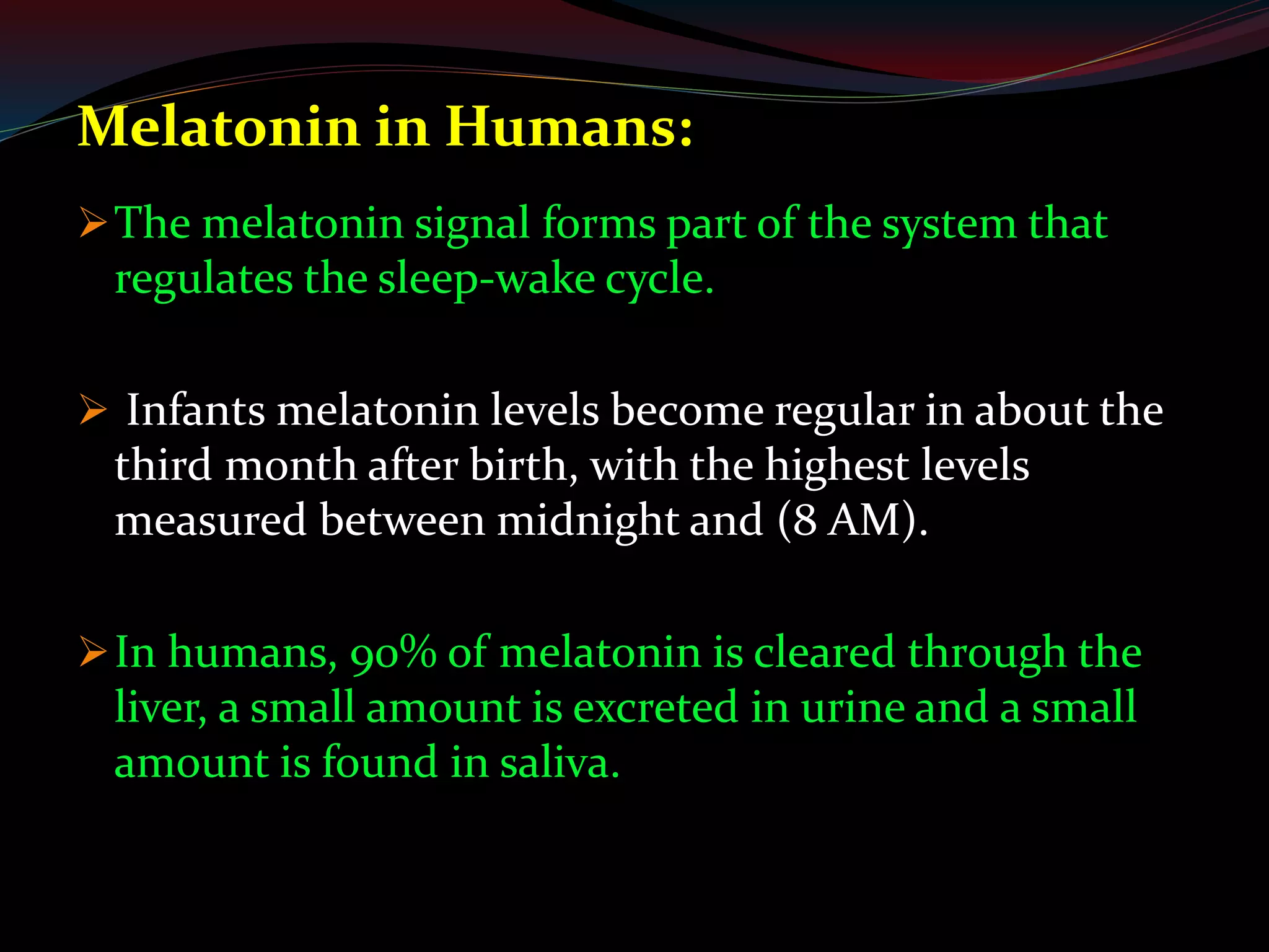 Presentation melatonin | PPTX