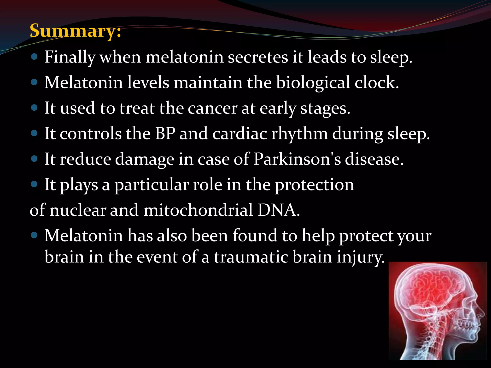 Presentation melatonin | PPTX