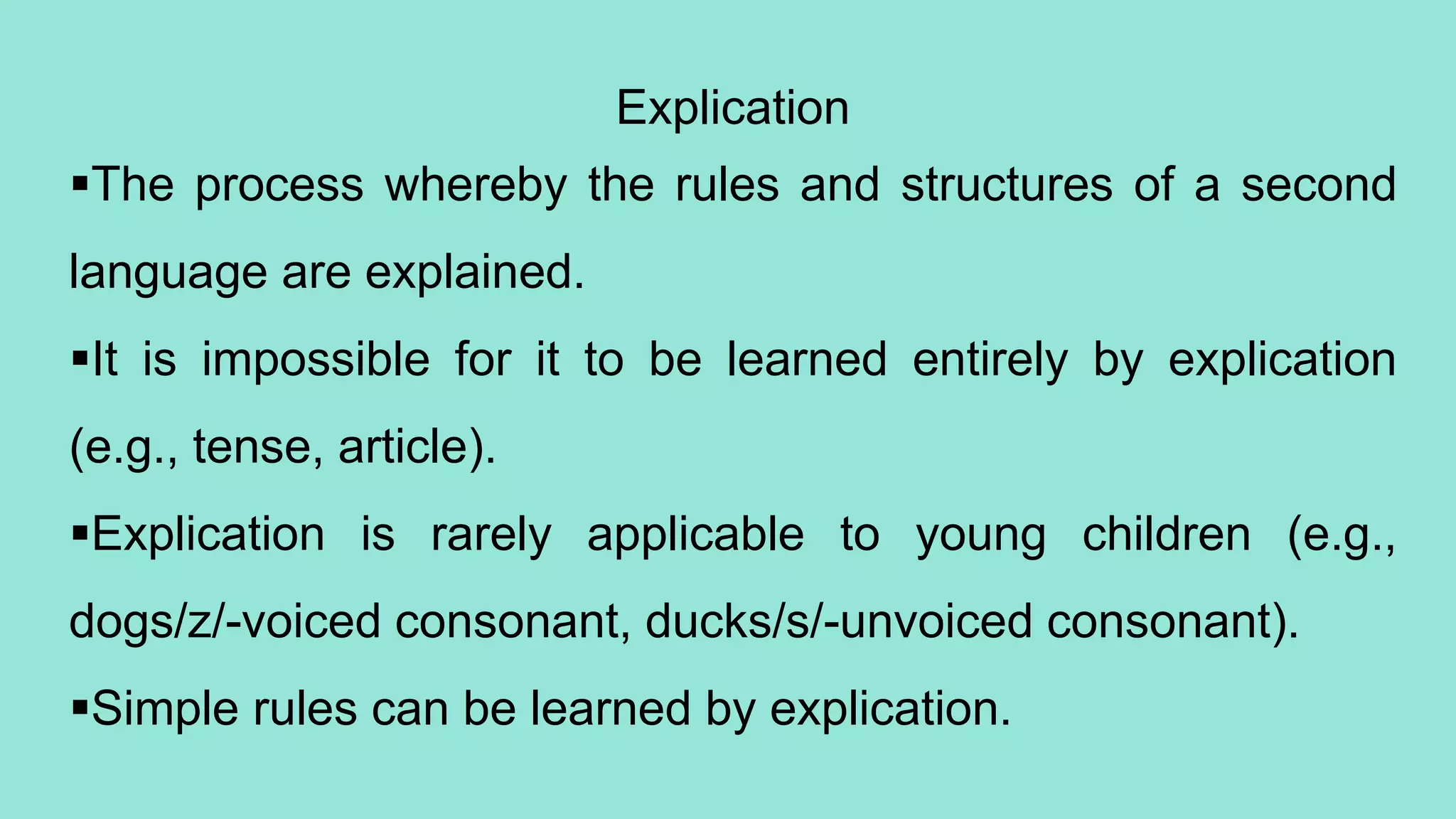 Children VS Adult in Second-Language Learning | PPTX