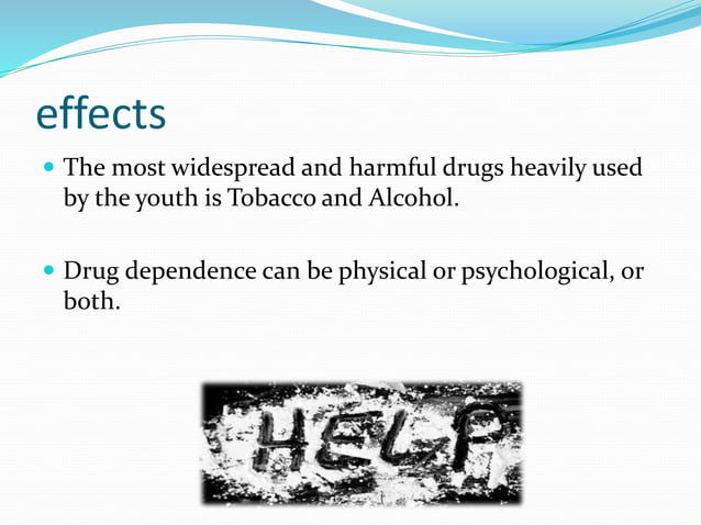 substance abuse presentation grade 7-8 | PPTX | Illegal Drugs, Tobacco ...