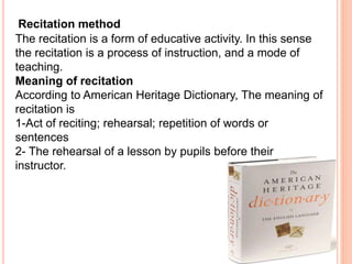 Presentation method of teaching | PPTX