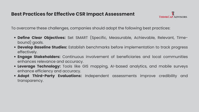Methodologies of Impact Assessment in the Indian CSR Context | PDF