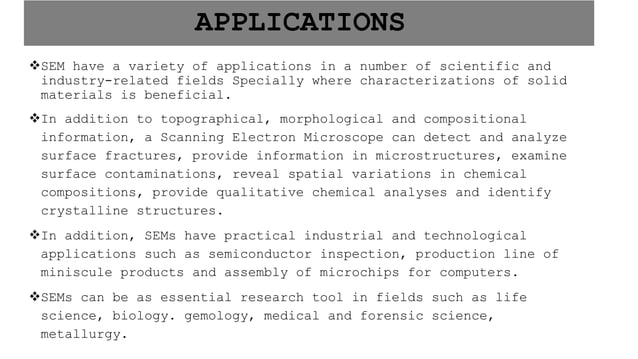 Presentation forensic micoscopy SEM microscope.pptx