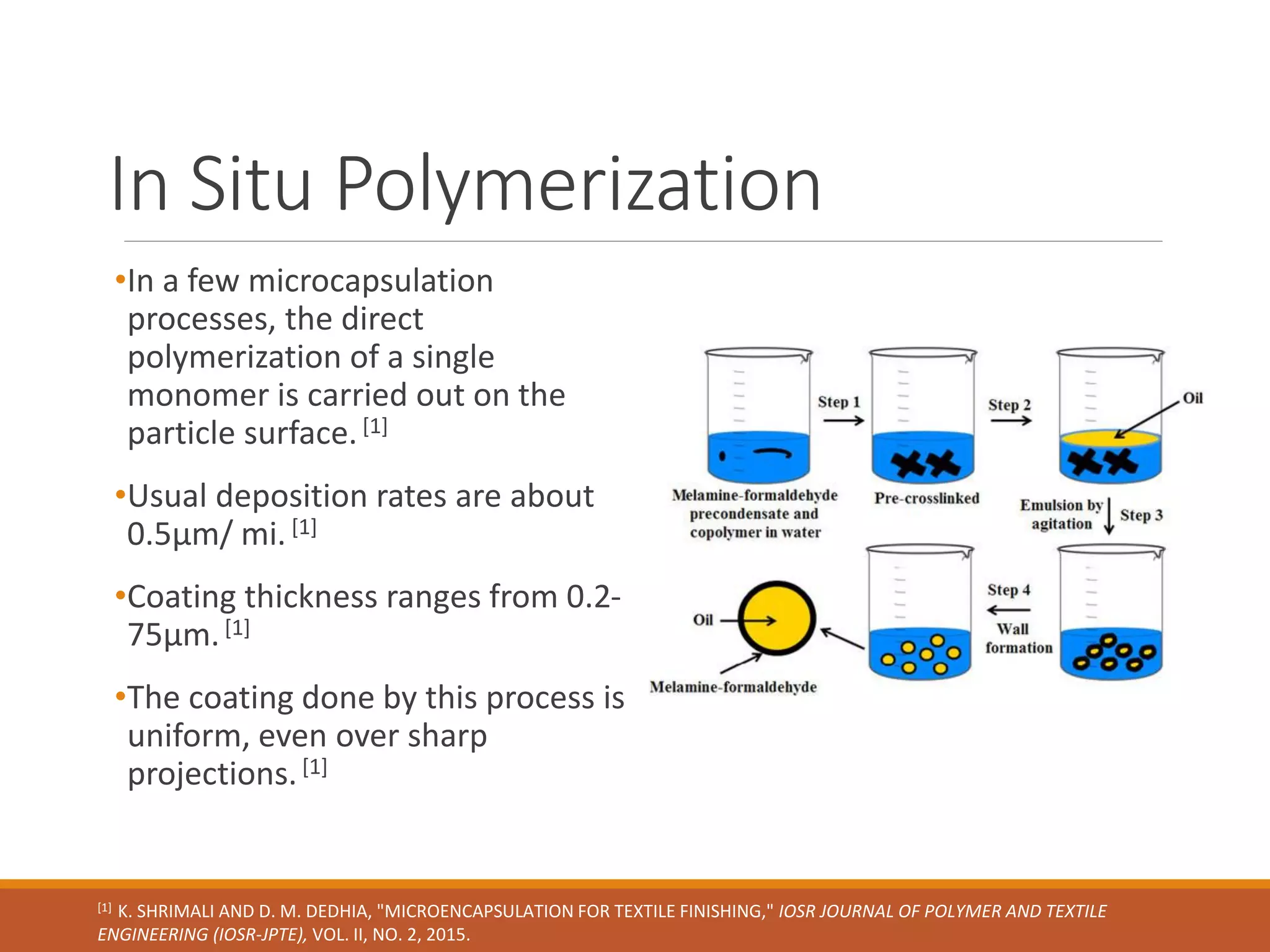 Micro Encapsulation Technique in Textile Finishing | PDF