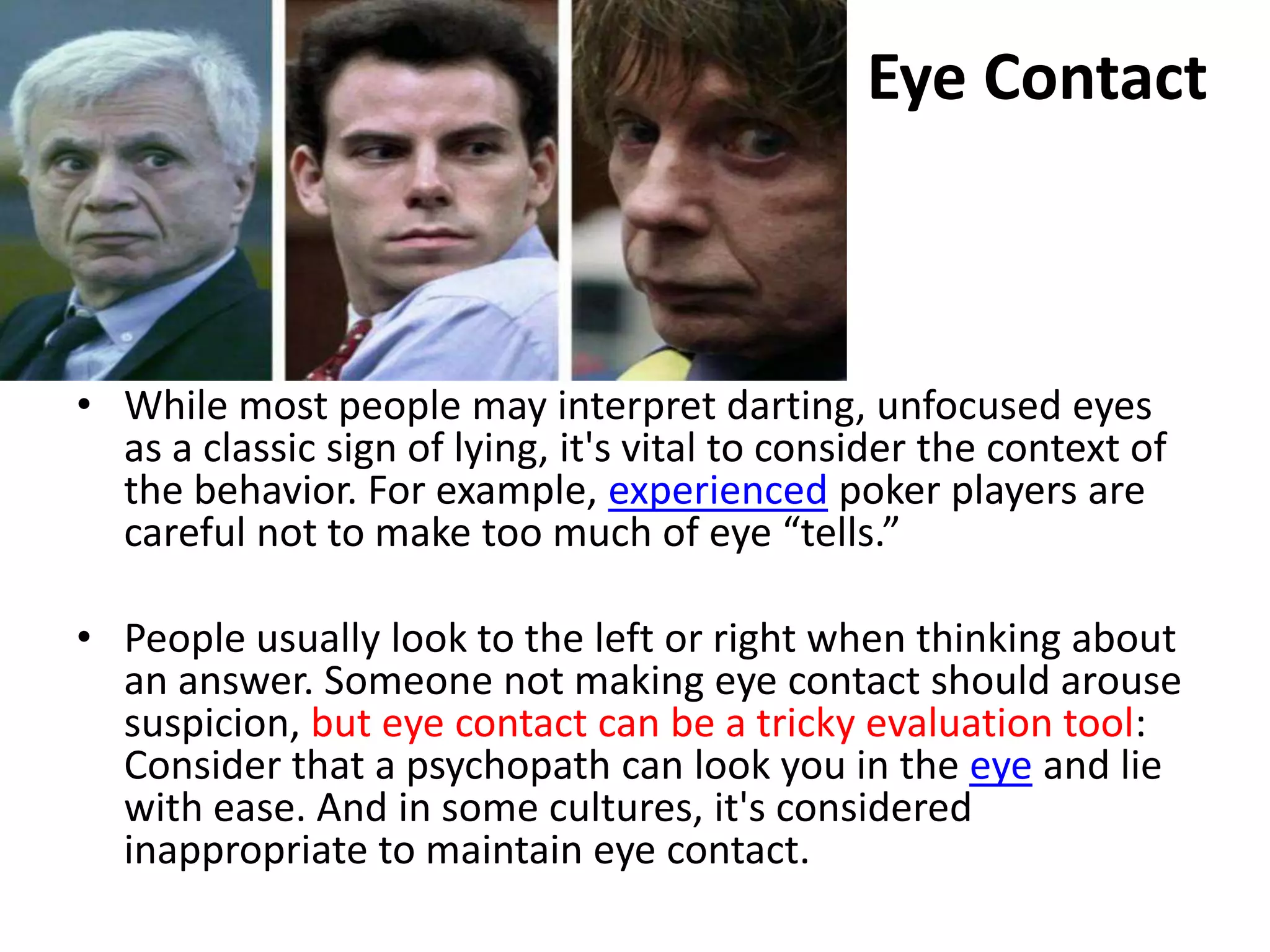 Presentation micro expressions | PPTX