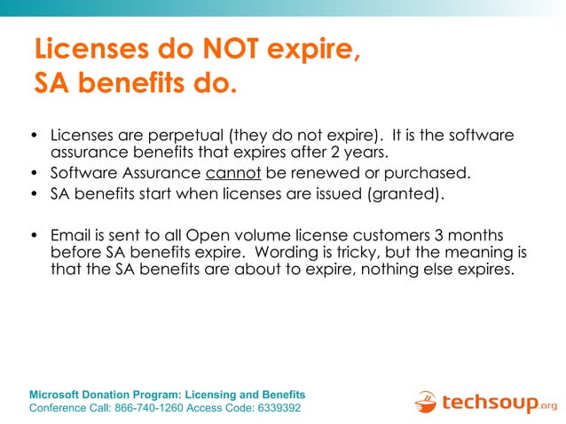 Microsoft Licensing and Benefits | PPT