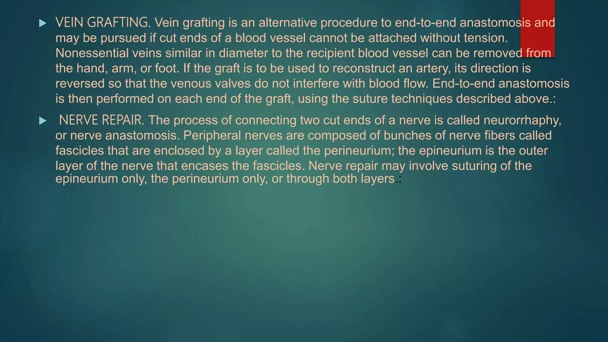 Presentation microsurgery | PPTX