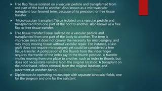 Presentation microsurgery | PPTX