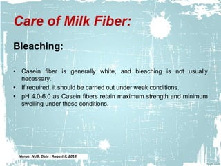 Milk Fiber. | PPTX