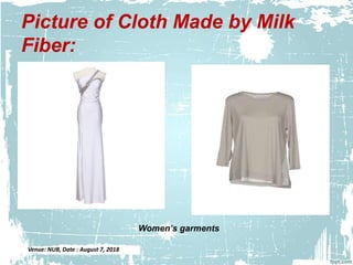 Milk Fiber. | PPTX