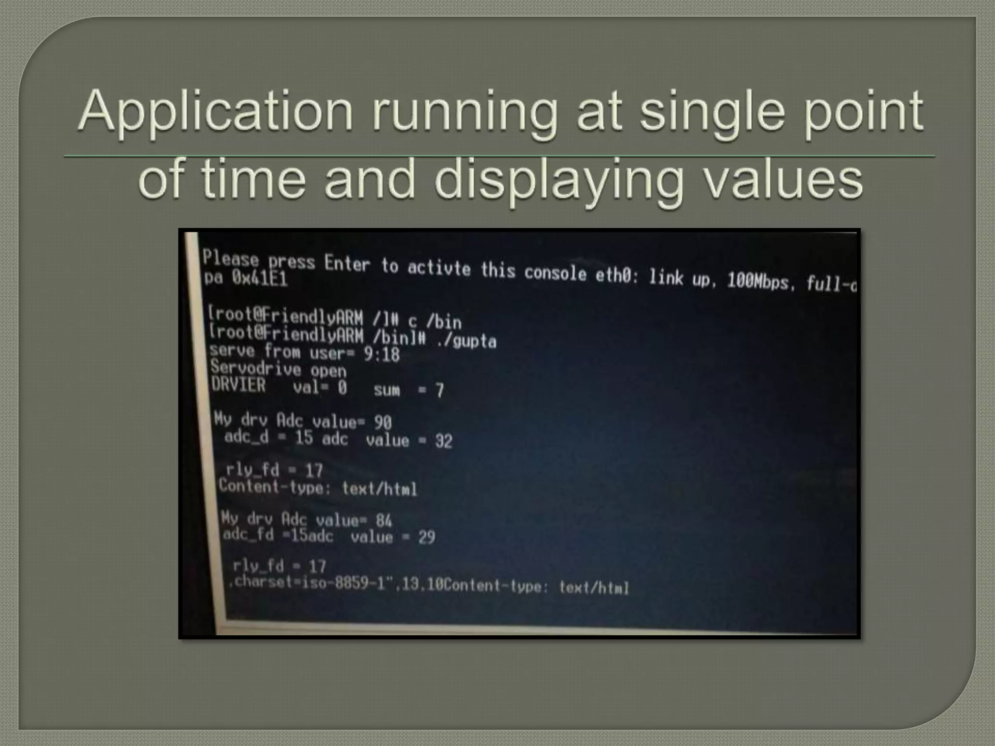 "Mini-2440 and its real time applications" | PPTX