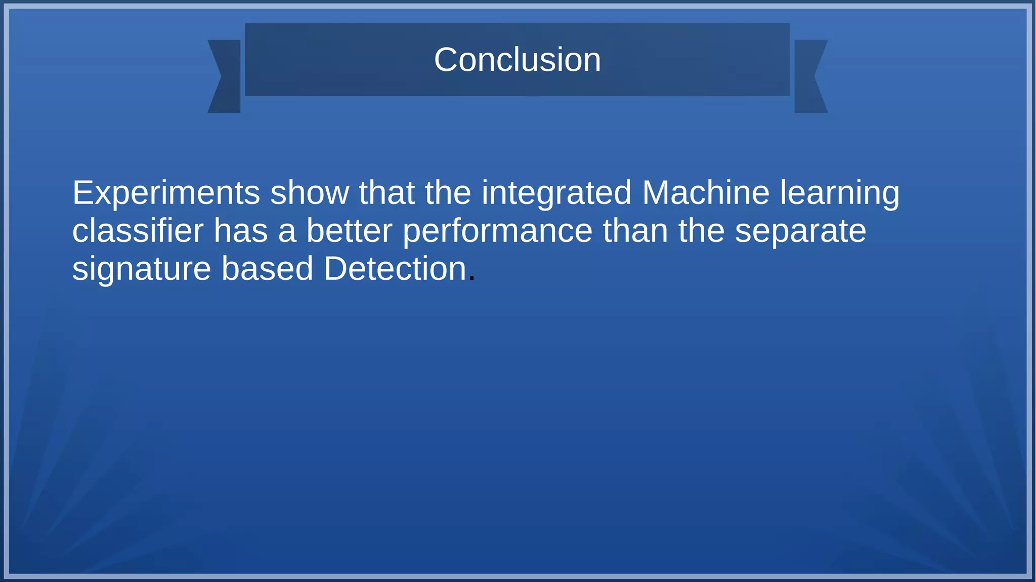 Malware Dectection Using Machine Learning Odp Operating Systems