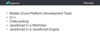 Developing a mobile cross-platform library | PPTX