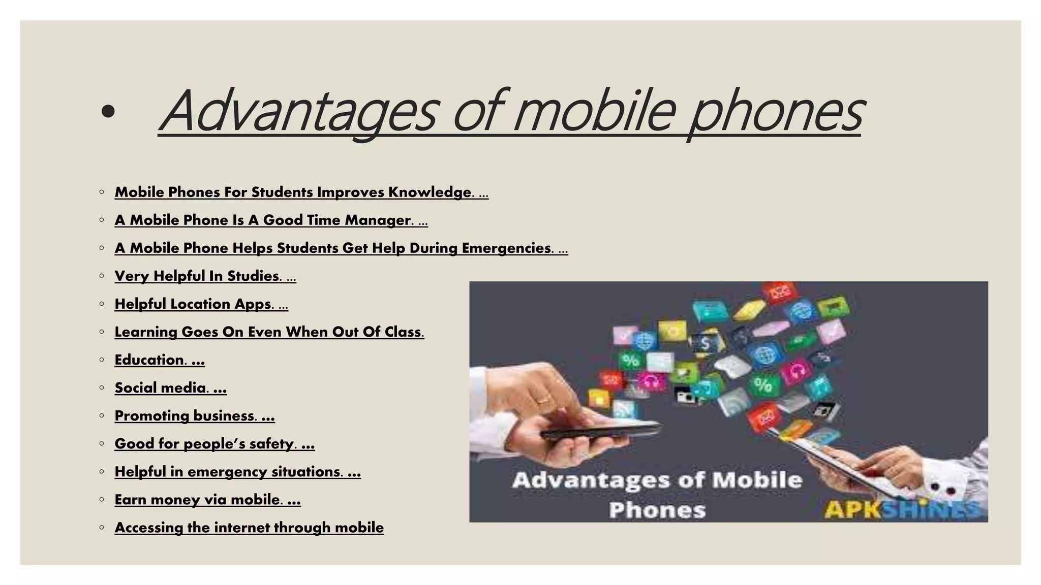 Presentation mobile phone | PPTX