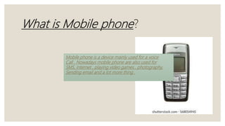 Presentation mobile phone | PPTX