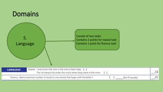 Montreal Cognitive Asses( MoCA) Presentation | PPTX