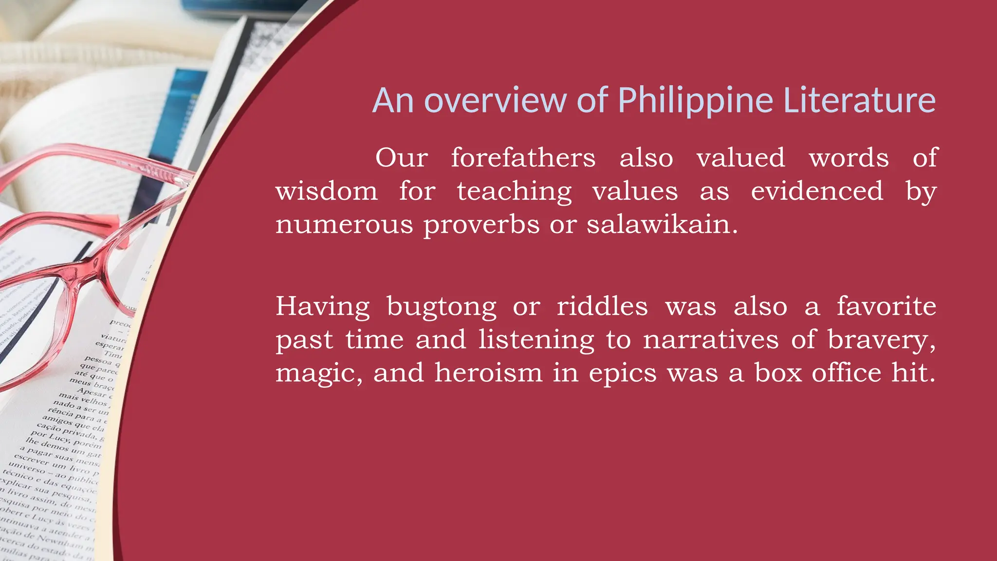 Exploring Philippine Literacy Forms, Genres, Elements, and Traditions.pptx