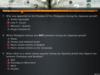 Historical Overview of Philippine Literature: Colonial Period .pptx