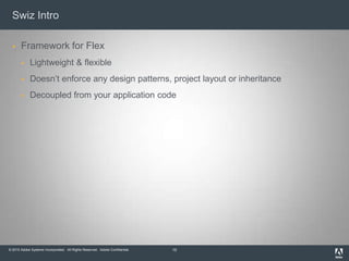 Presentation Model pattern with Flex and Swiz framework | PPT