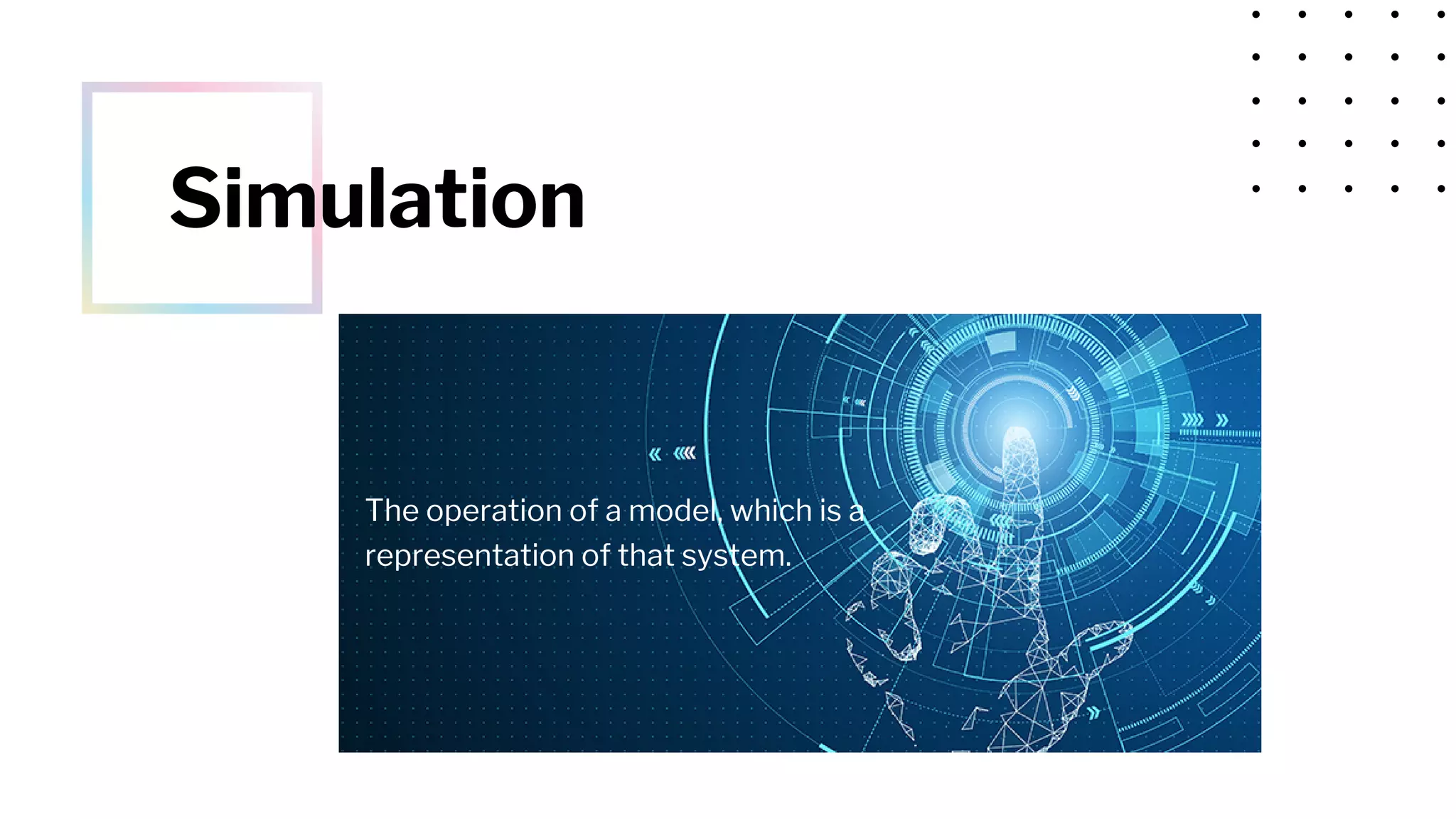 Presentation model simulation | PDF