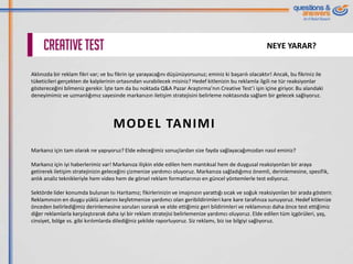 Pazar ve Tüketici Araştırmaları Metodolojilerimiz ve Modellerimiz | PPT